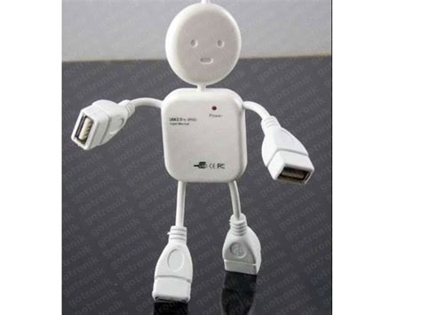 Hub Usb 2 0 4 Porty Ludzik