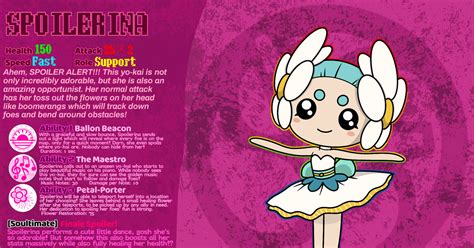 Yo Kai Watch Original Spoilerina [y Files] Spoilerina Pixiv