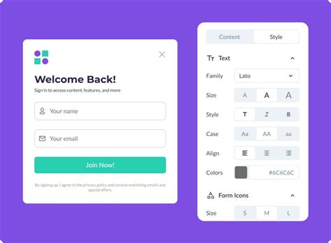 free popup creator make website popups forms that convert visme