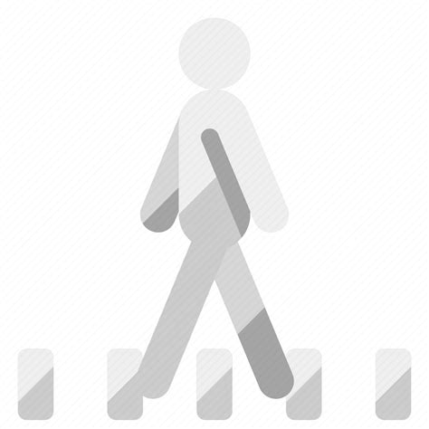 Pedestrian Zebra Cross Crosswalk Pedestrian Crossing Road Marking Facility Icon Download