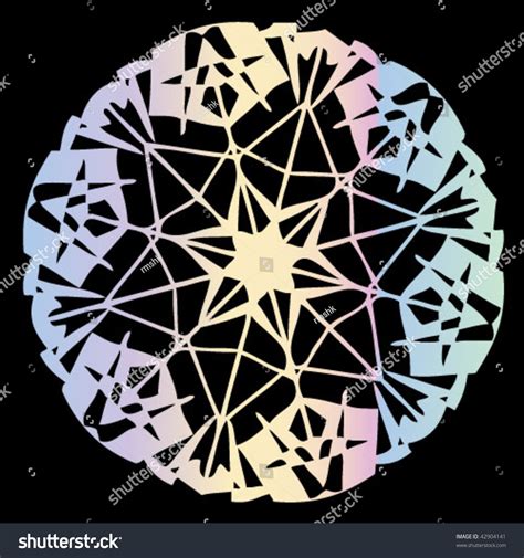 Snowflake Pattern Stock Vector Royalty Free Shutterstock