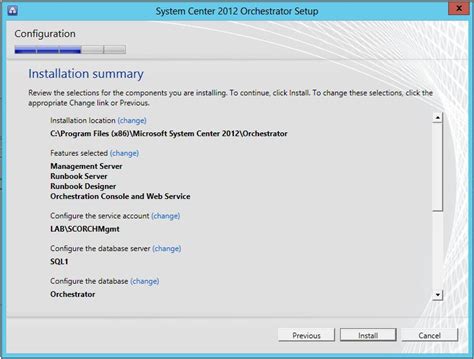 System Center Orchestrator 2012 Sp1 All In One Install More Than Patches