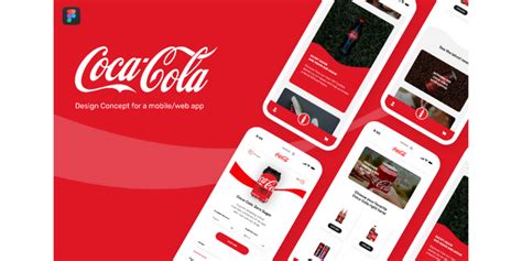 Coke Design Concept Figma