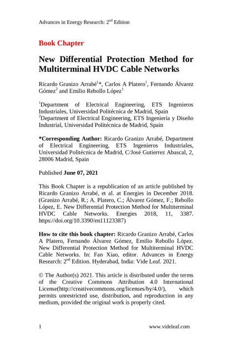 Pdf New Differential Protection Method For Multiterminal Hvdc Dokumentips