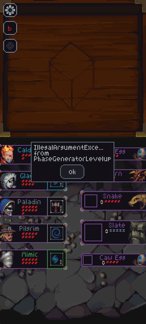 Looks As If The Game Does Not Handle Negative Levelup Choices Rsliceanddice