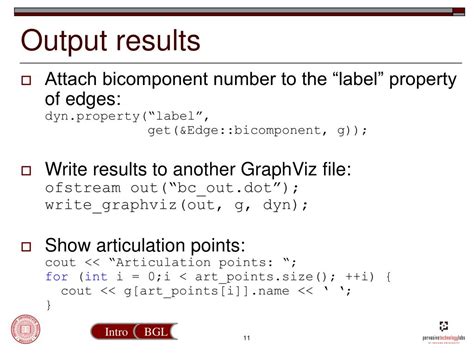 ppt large scale network analysis with the boost graph libraries