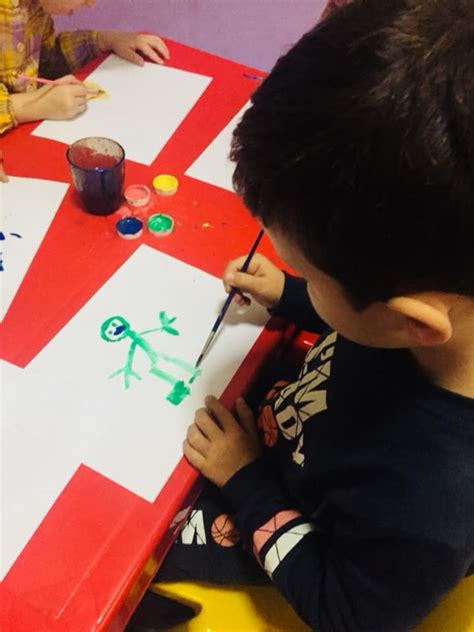 ხატვა გუაშით ქინდერლენდი Kinderland