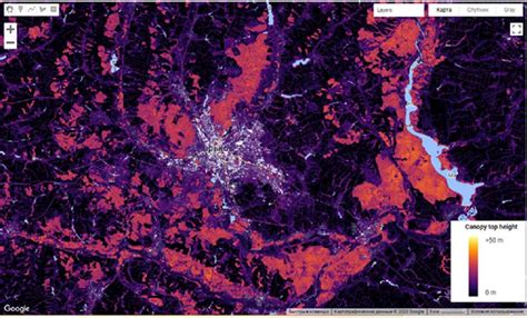 Vegetation Density Map Of A Large Scale Local Area According To The Download Scientific Diagram