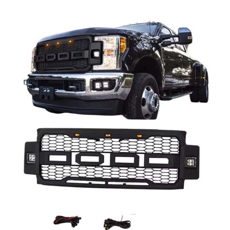 2017 2018 2019 Ford F250 F350 F450 Grill Super Duty Raptor