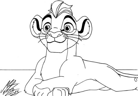 Lion Guard Kion And Kiara Coloring Pages Coloring Pages