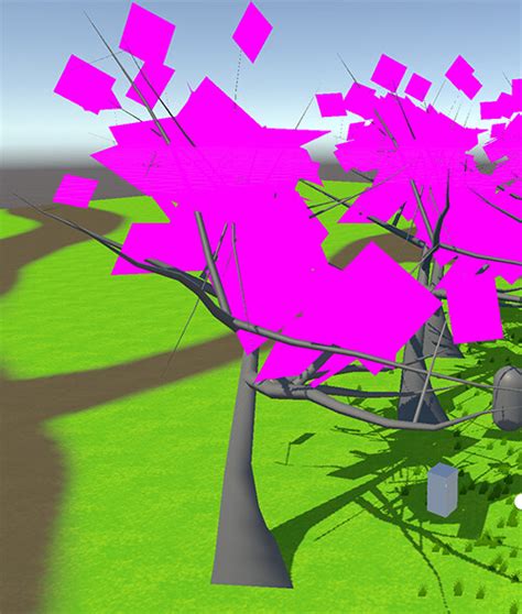 Optimized Leaf Material Is Pink Using Universal Render Pipeline URP