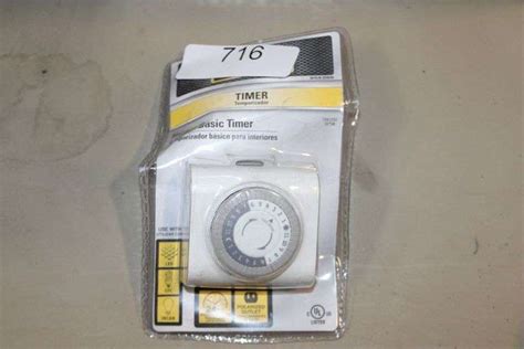 Defiant Indoor Basic Timer Dallas Online Auction Company