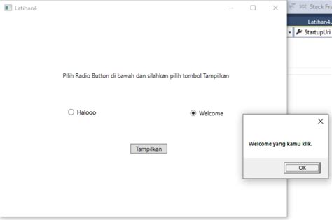 Xaml Checkbox Dan Radiobutton Bengkel Aplikasi Desktop