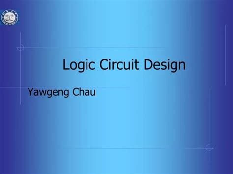 Circuit Logic Diagram In Powerpoint