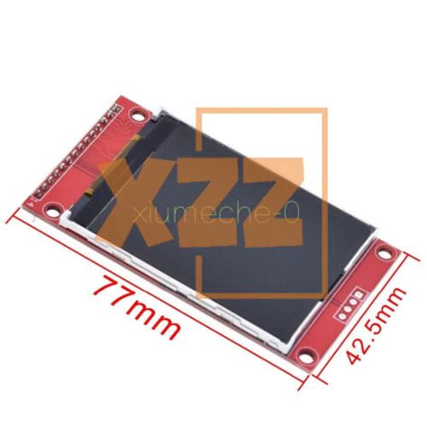 2 4 Spi Tft Lcd Touch Panel Serial Port Module With Pbc Ili9341 3 3v 240 X 320 Ebay