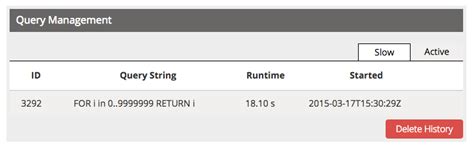 Version 245 With Slow Query Tracking Arangodb