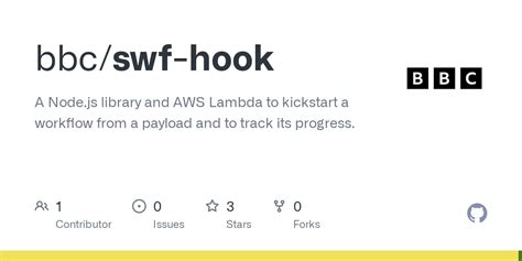 github bbc swf hook a node js library and aws lambda to kickstart a workflow from a payload