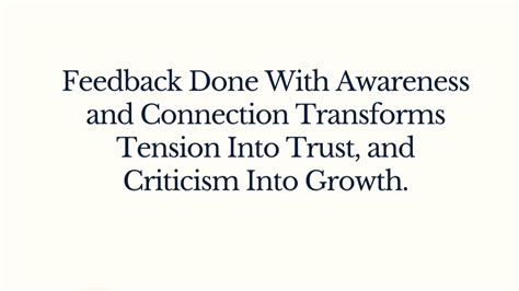 The 4 Step Framework To Give Feedback Without Triggering Defensiveness