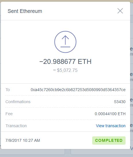 No Funds In Wallet From Coinbase Send · Issue 2809 · Ethereummist