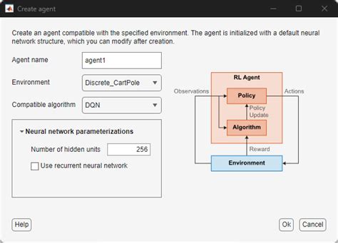 Tune Hyperparameters Using Reinforcement Learning Designer Matlab And Simulink