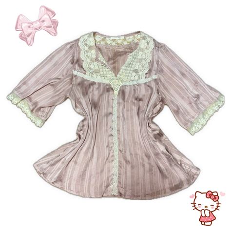 엑시즈팜상의 블라우스 원피스 모리걸 라떼갸루 히메 오네갸루 모리노가토 후루츠패밀리