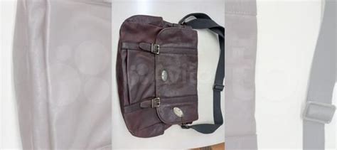 Мужская кожаная сумка Fossil купить в Москве с доставкой Личные вещи Авито