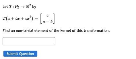 solved let t p2 r² by t a be cz 2 0 find an