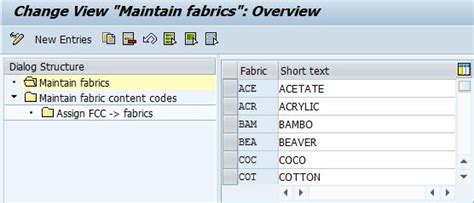 Maintain Fabric Content Code Fcc In Sap Afs Sap Community