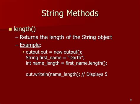 The Java String Type Csc 1401 Introduction To Programming With Java