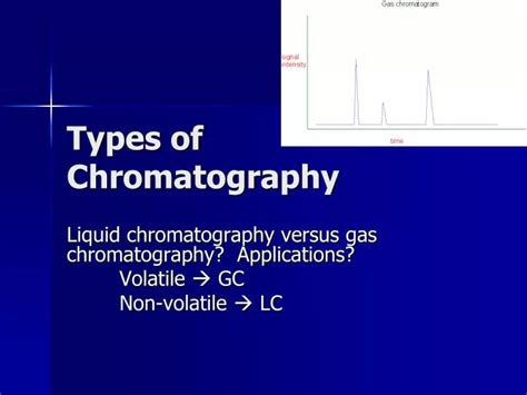PPT Types Of Chromatography PowerPoint Presentation Free Download ID 3097524