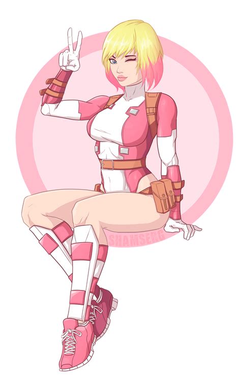 Gwenpool By Shamserg On Deviantart Superhero Comic Marvel Characters Marvel Deadpool