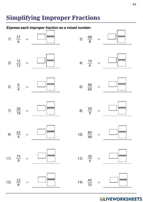 integrated math chapter 1 lesson 4 simplifying improper