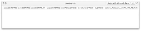how to assign column types during data import backendless