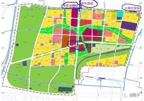宝山大场镇南大规划图大场南大地区规划图宝山南大板块规划图大山谷图库