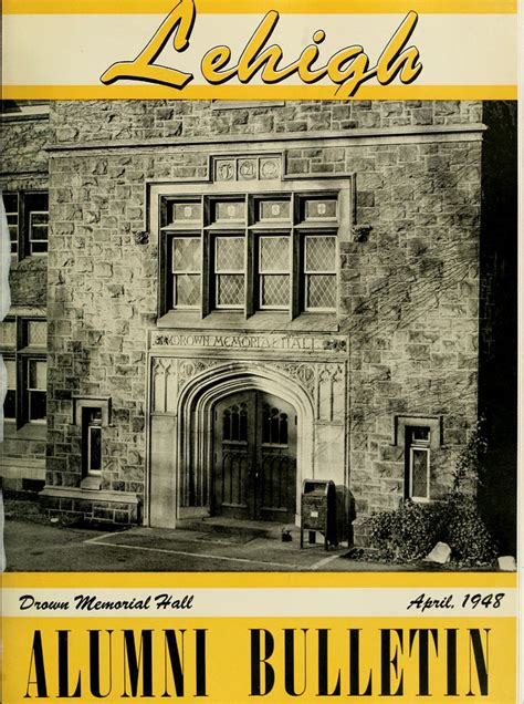 Lehigh Alumni Bulletin 1947 1948 Volume 35 No 6 Lehigh Preserve