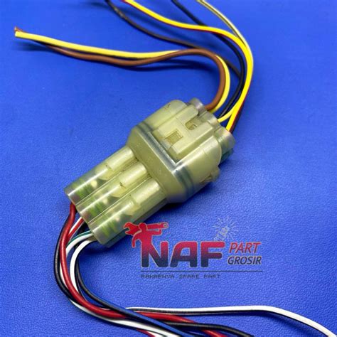 Jual SOCKET SOKET CONNECTOR KABEL DLC PIN 6 SET MALE FEMALE WATERPROOF UNIVERSAL ORIGINAL