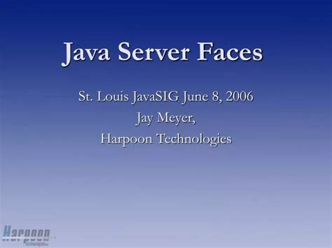 Ppt Java Server Faces Powerpoint Presentation Free Download Id325231