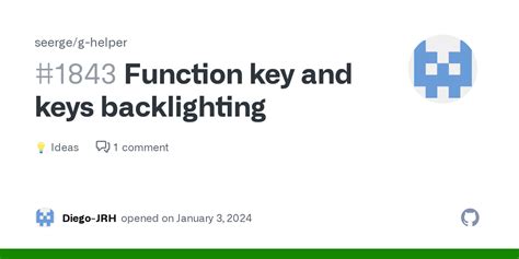 Function Key And Keys Backlighting Seerge G Helper Discussion GitHub