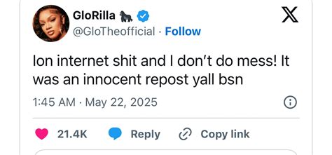 Glorilla Seemingly Confirms She Got A Nose Job