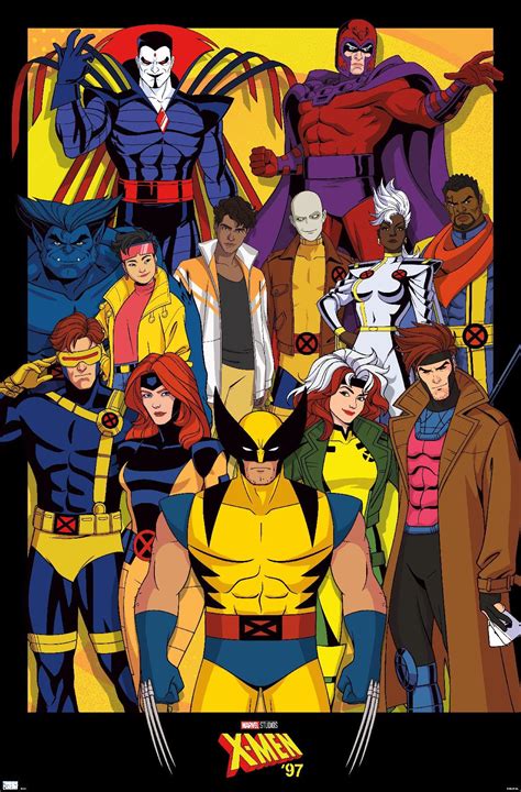 Trends International Marvel X Men 97 Characters Wall