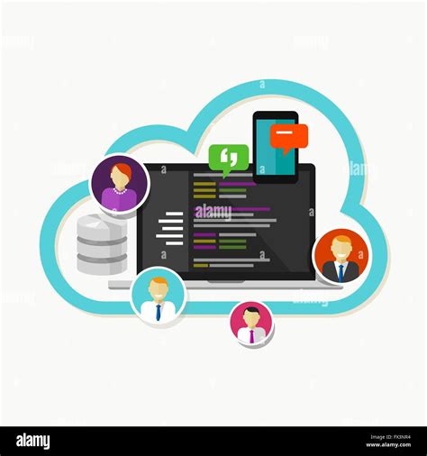 Git Hub Stock Vector Images Alamy
