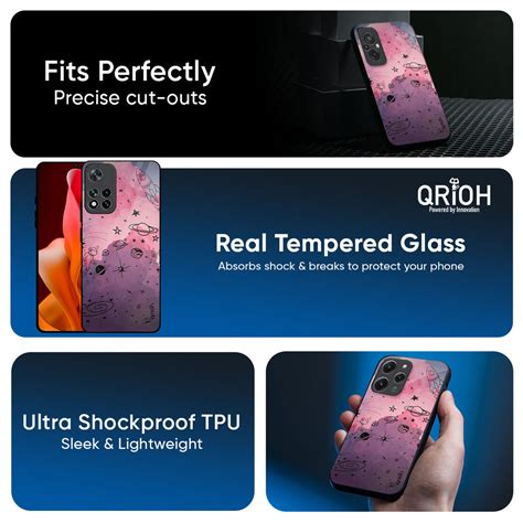 Space Doodles Redmi Note 15 Pro 5g Glass Back Cover Flat 35 Off On
