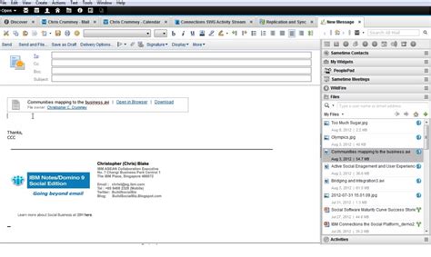 Build Social Business IBM Notes Domino 9 Social Edition Beta