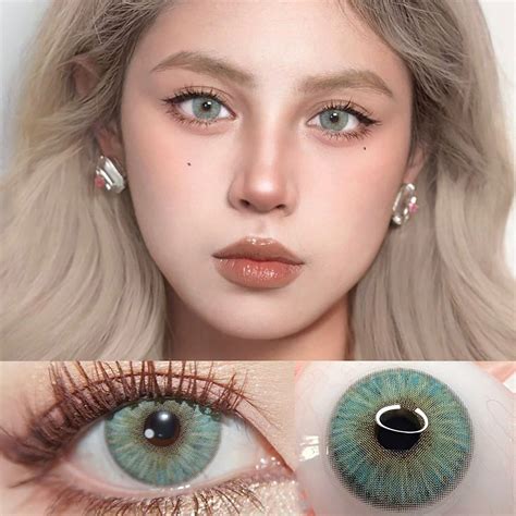 Colored Contact Lenses Holder Box Portable Color Contacts Lens Case