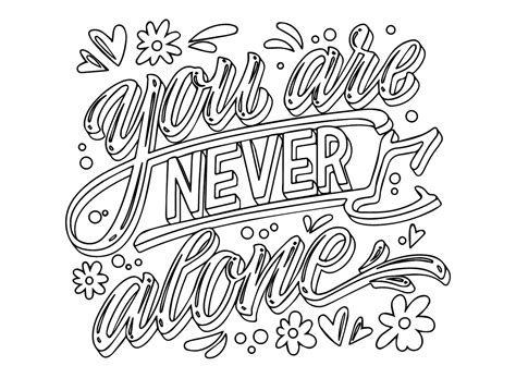Free Mental Health Coloring Pages [2025]