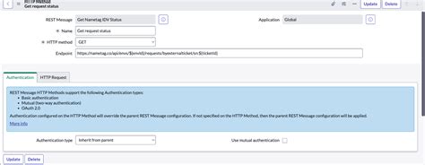 ServiceNow Integration Nametag Developer Documentation