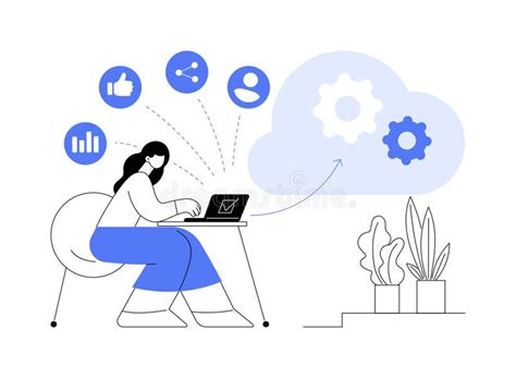 A Cloud Based Data Analytics Platform Using Tools Such As One Created With Generative Ai Stock