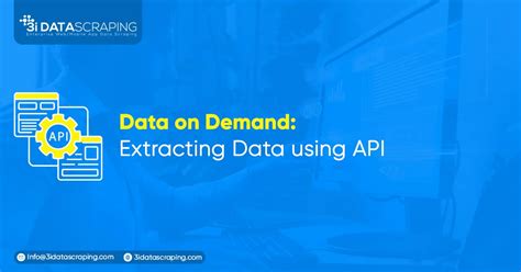 Data On Demand Extracting Data Using Api