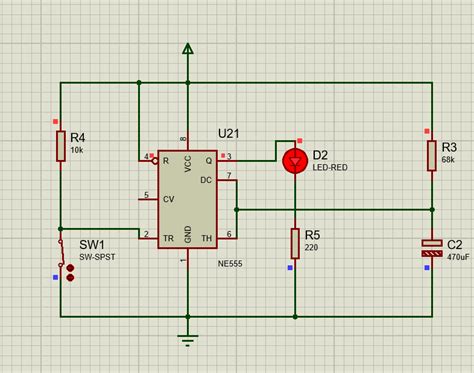 Led NE Delay On Off Timer Schematic Electrical Engineering Stack Exchange