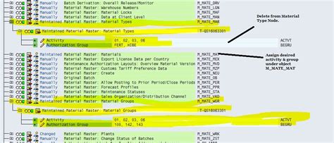 solved re have to restrict material groups material type sap